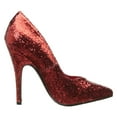 Women's Red Glitter Pumps - Walmart.com