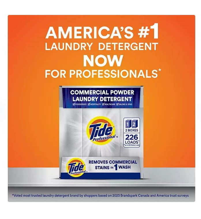 Tide Detergent Powder Advertisements
