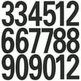 3 Count Digital Stickers Reflective Number Car Decals Black - Walmart.com
