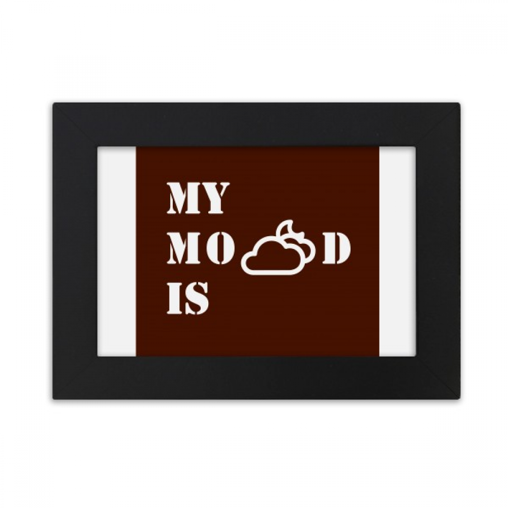 Dark Mood Cloud Weather Art Deco Fashion Desktop Photo Frame Ornaments ...