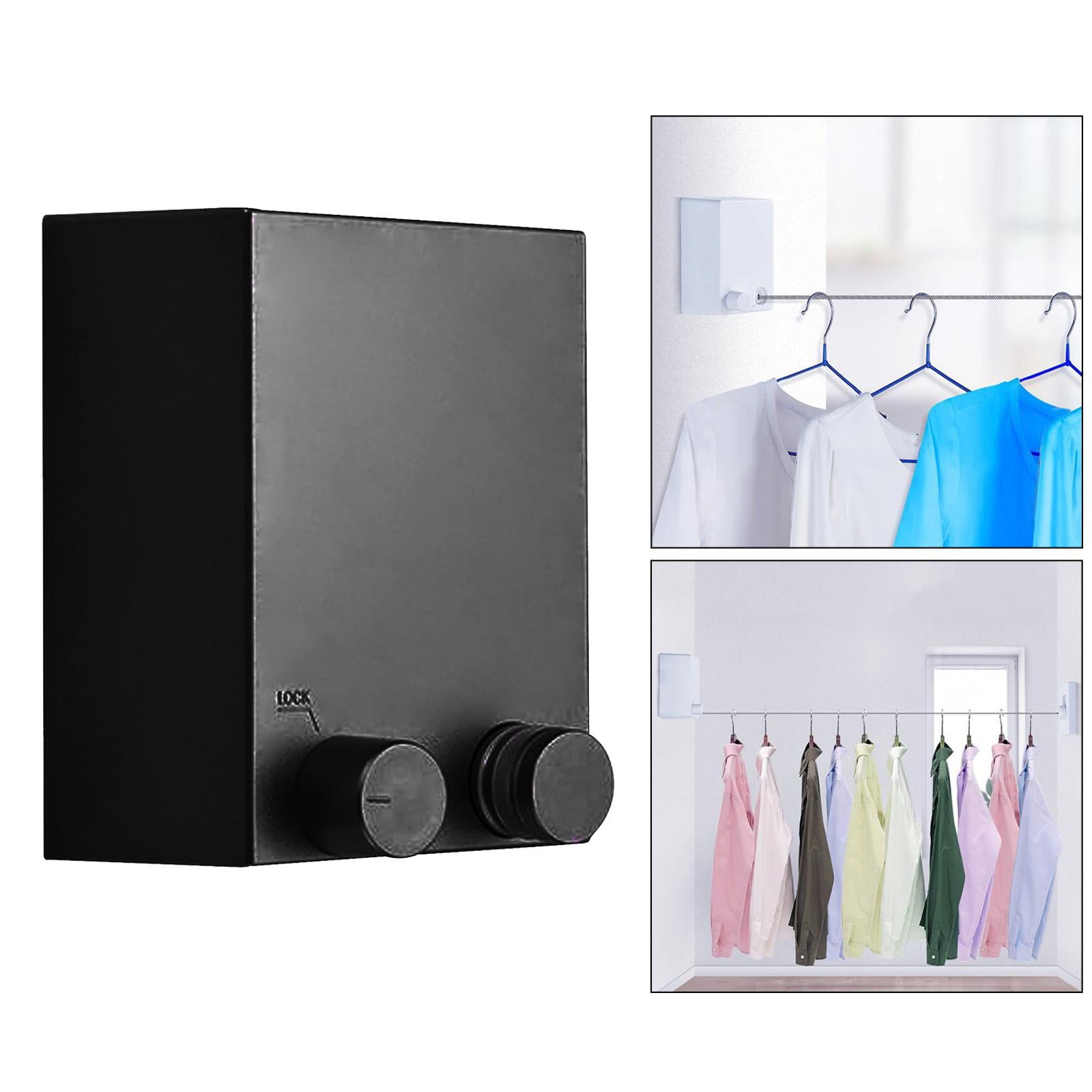 Colgador de pared para ropa interior y exterior retráctil Tendedero ...