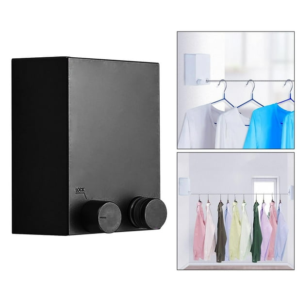 Colgador de pared para ropa interior y exterior retráctil Tendedero ...