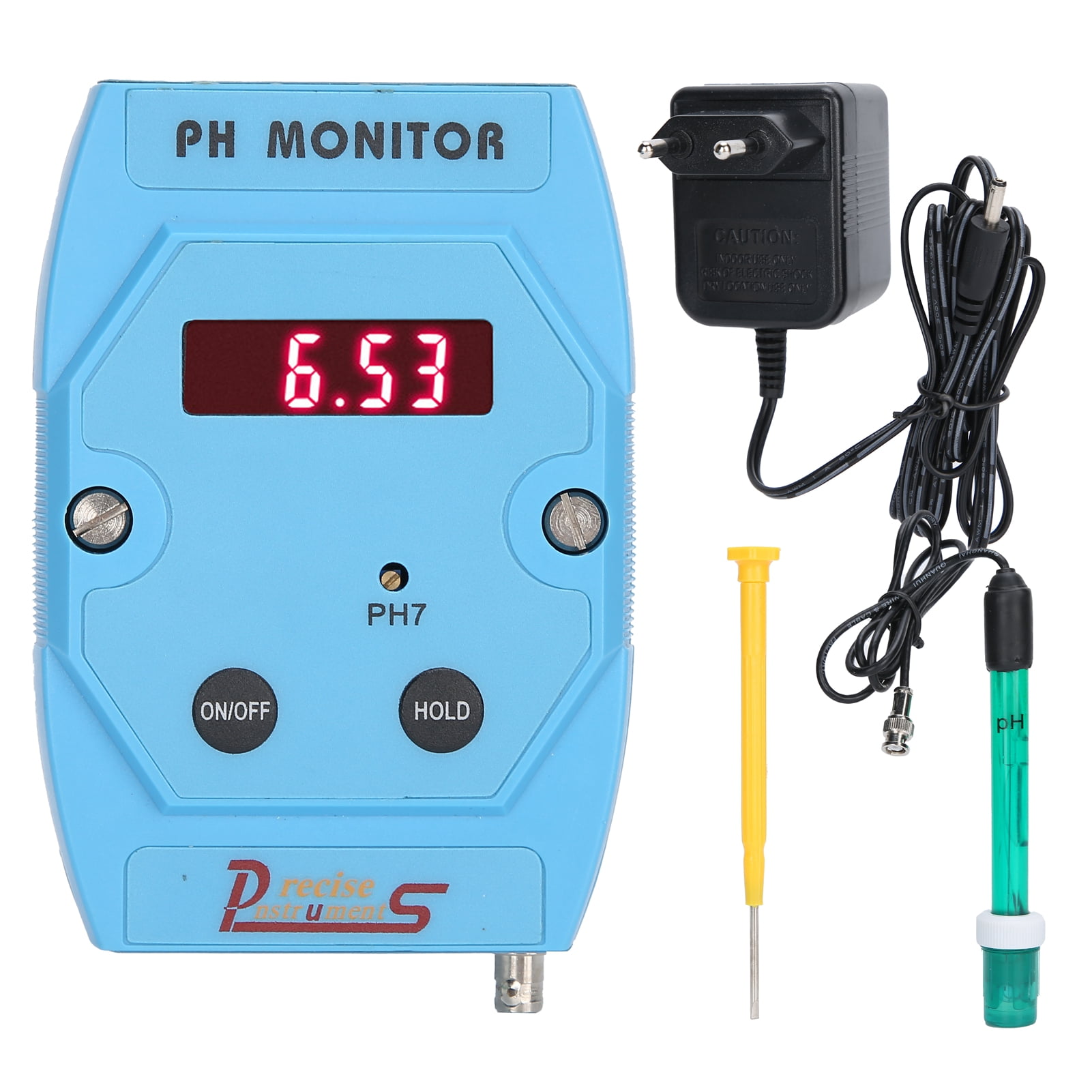 Detector De PH De Agua, Probador De PH, 50 Hz 19 MA Para Monitoreo De Recursos Hídricos ...