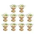 Miumaeov 10pcs Wedding Flower Trumpet Vases Tabletop Centerpieces Vases ...