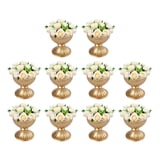 Miumaeov 10pcs Wedding Flower Trumpet Vases Tabletop Centerpieces Vases ...