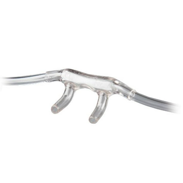 Adult Ultra Soft Oxygen Cannula, green tubing - 7 Ft (Westmed #0556) pk ...