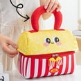 POYOGA Sturdy Oxfords Fabric Makeup Bag Cartoon Mushroom Large Capacity ...