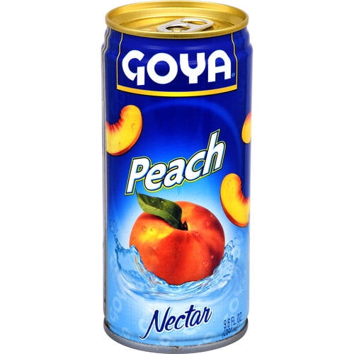 Goya Peach Nectar, 9.6 fl oz - Walmart.com