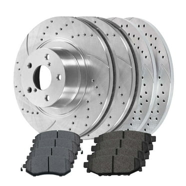 AutoShack Brake Kit Replacement for 2012-2016 Subaru Impreza 2.0L AWD ...