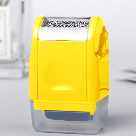 Confidential Roller Stamps Protection Personal Information Blocker ...
