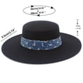 Gunia Sun Hats For Women Wide Brim French Style Jazz Cap Soft Elegant ...