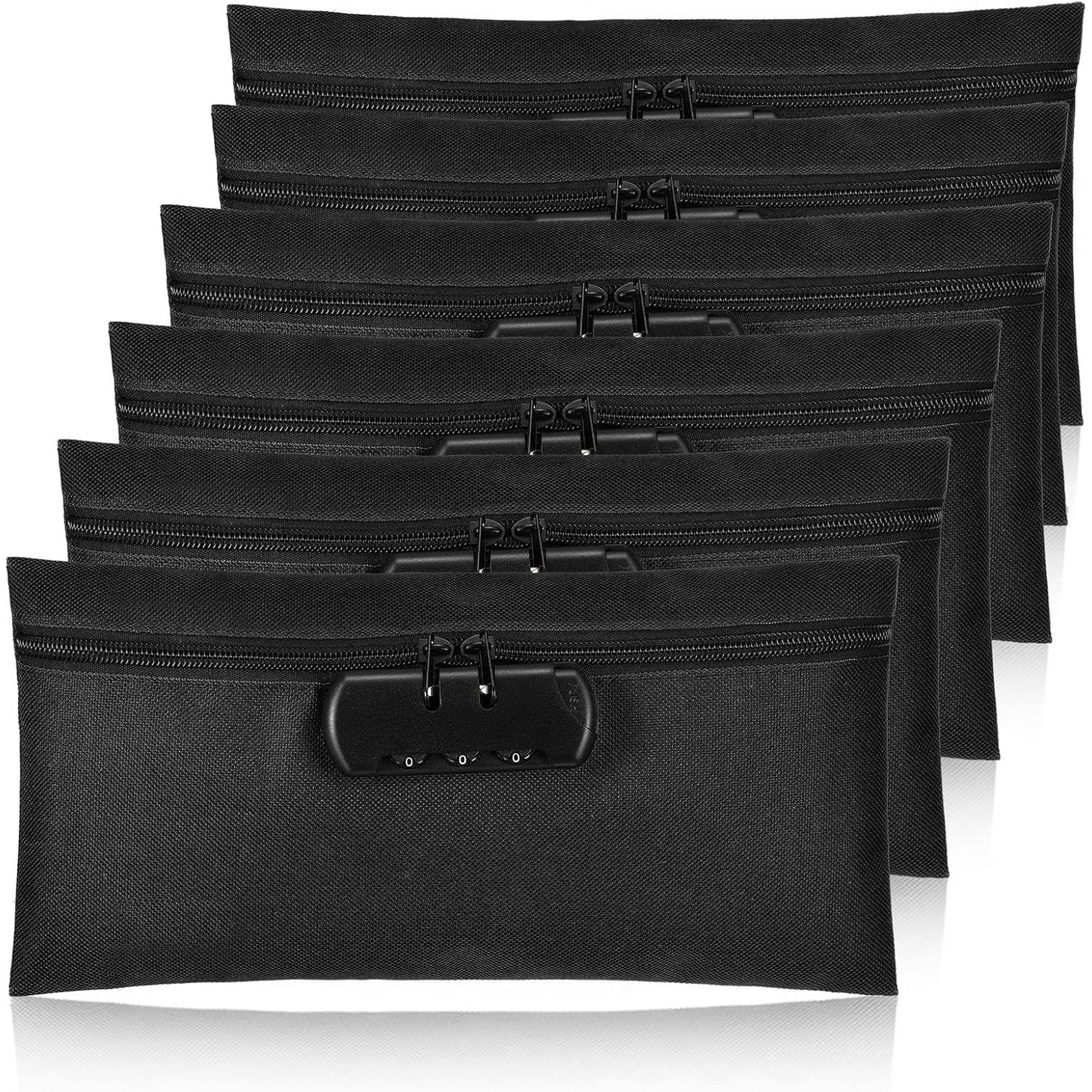 Click here for Unbranded 6 Pcs Pu Money Bag With Lock 11 X 5.5 In... prices