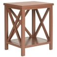 Free Shipping! Safavieh Candace Cross-Back End Table, Architectural ...