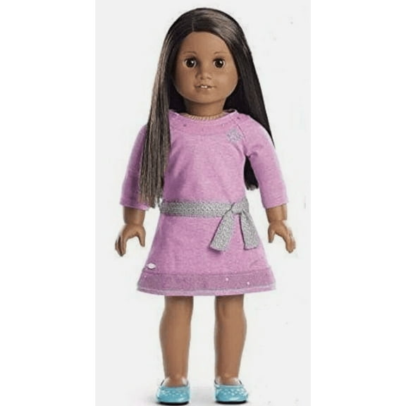 "American Girl Truly Me Doll #28, 18"" with Brown Hair, Medium Skin ...
