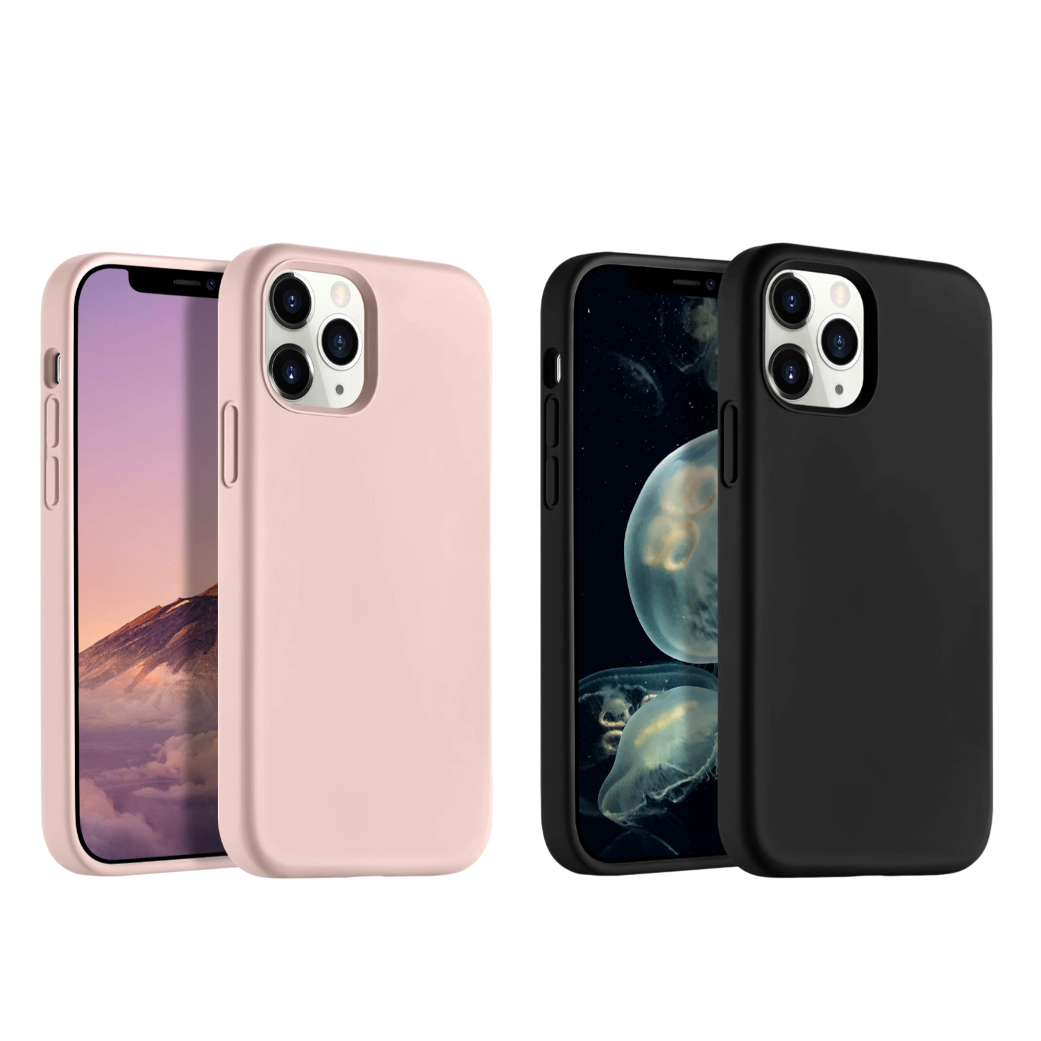 iPhone 11 Silicone Case - Black - Walmart.com