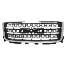 For 03-21 Chevy Express Van Front Face Bar Grill Grille Assembly Gray ...