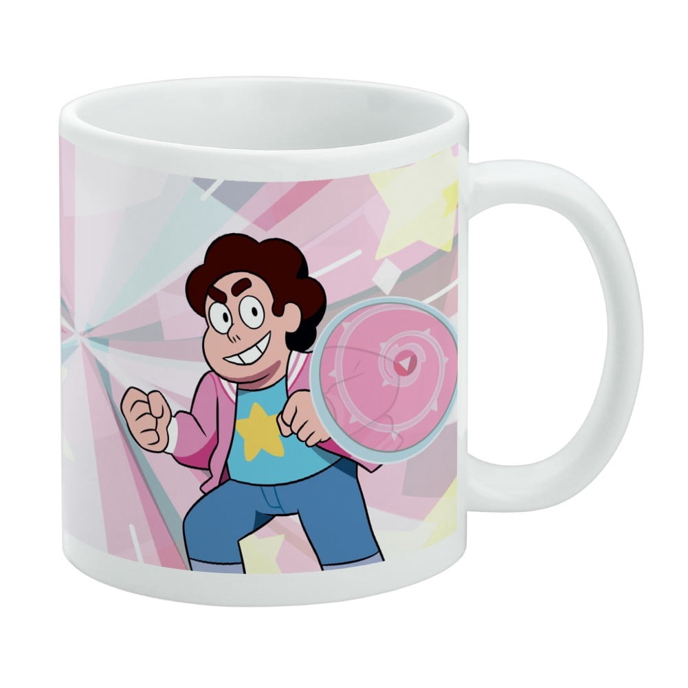 Steven Universe Steven Shield White Mug - Walmart.com