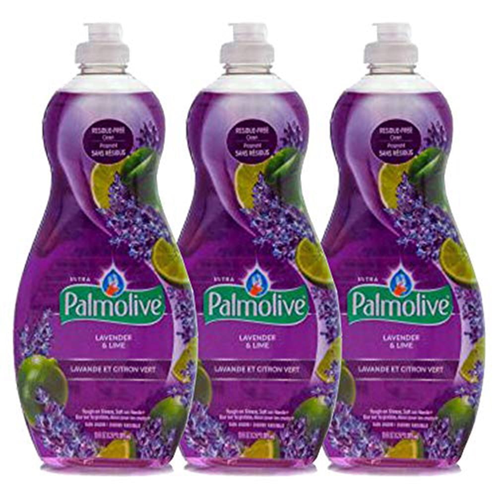 Palmolive Ultra Dish Liquid Lavender & Lime 591Ml (Pack Of 3) - Walmart.com