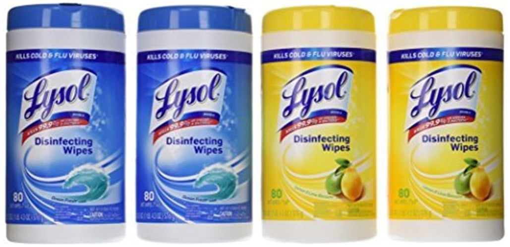 Lysol Disinfecting Wipes Pallet, Lemon Lime And Ocean Fresh, 81.2 Ounce ...
