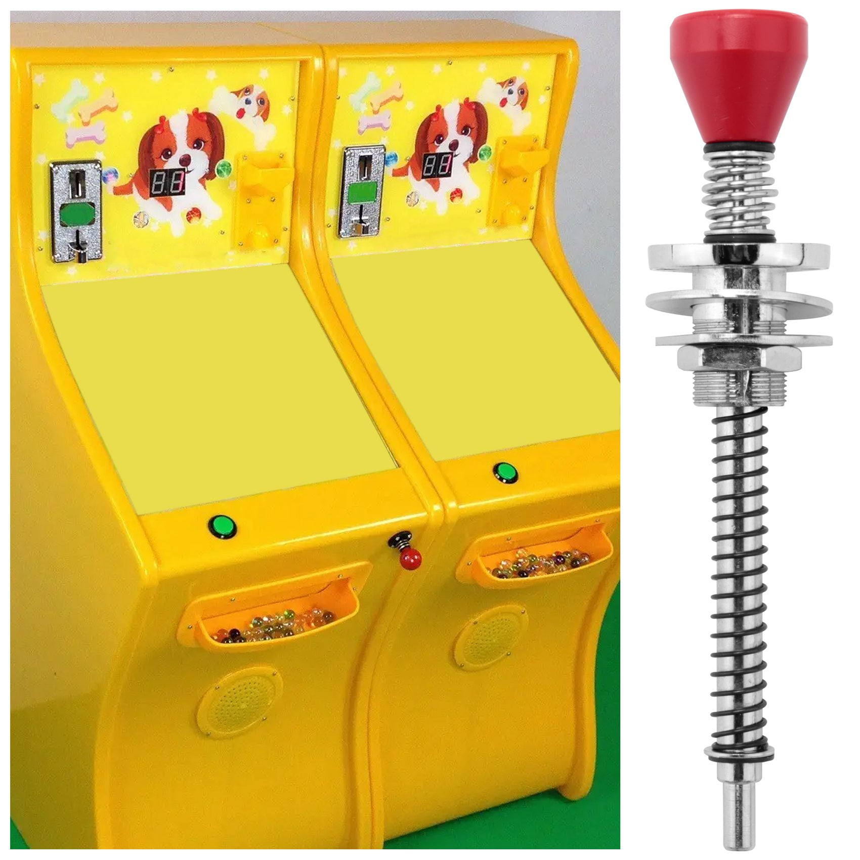 Buy Loaded Spring Rod,Ball for Pinball Machine Parts,Game Machine ...