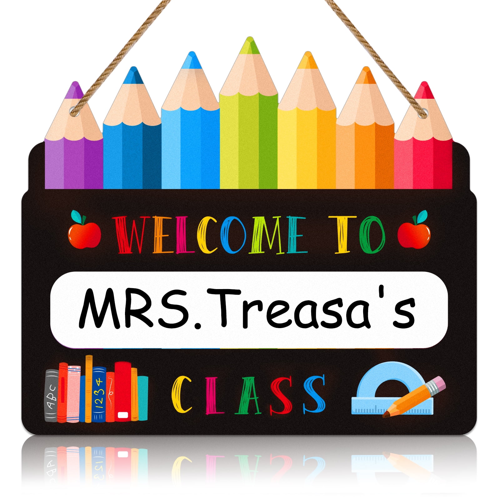Classroom Door Sign Personalized
