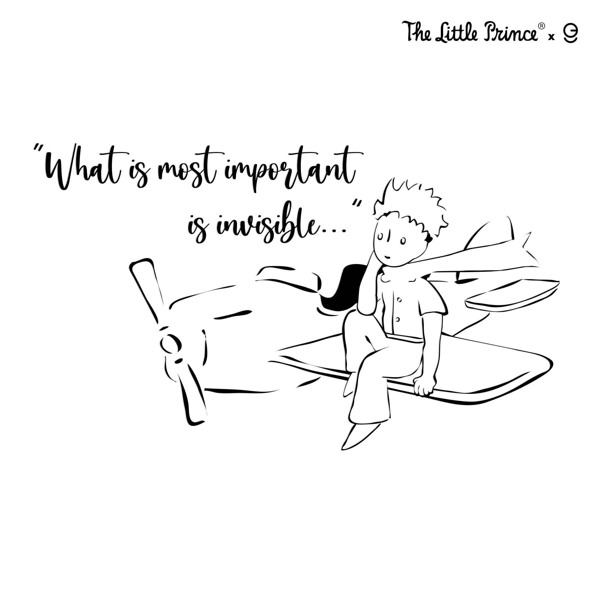 Little Prince Wall Decal - EGD X The Little Prince - EGDLP016 - Walmart.com
