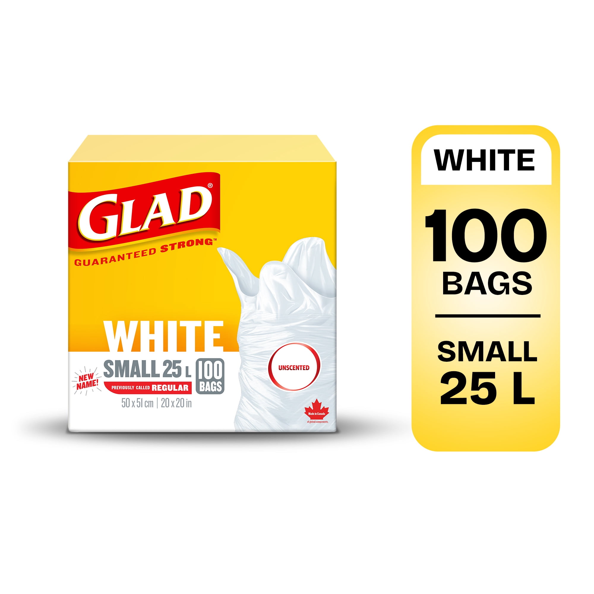 Click here for Glad White Bags - Small 25 Litres 25 L prices