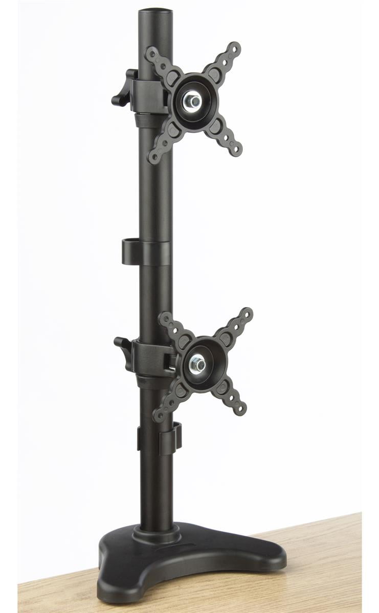 Dual Monitor Mount for Counters Holds (2) Flat-screen Monitors Between ...