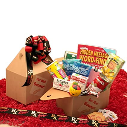 Get Well Wishes! Fun Get Well Activity and Snack Basket - Walmart.com