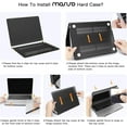 Mosiso Case for MacBook Air 13.6 inch Case 2025-2022 M4 A3240 M3 A3113 ...