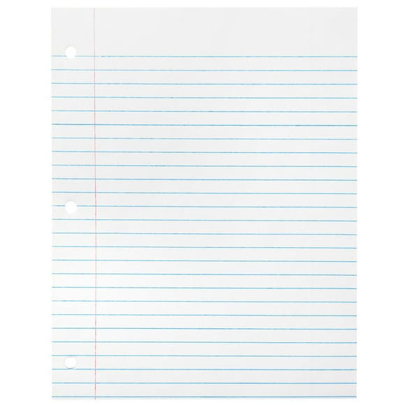 3 Hole Punched Paper