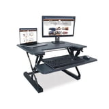 Victor Technology VCTDCX710 High Rise Height Adjustable Standing Desk ...