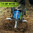 Steelite 14-Inch Corded Electric Tiller,10-Amp Electric Tiller and ...