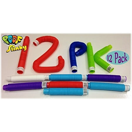 Pop Toobs Poof-Slinky Bundle of 12 - Assorted Colors | Walmart Canada