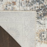 Nourison Astra Machine Washable 7'10" x 10' Ivory Multicolor Vintage ...