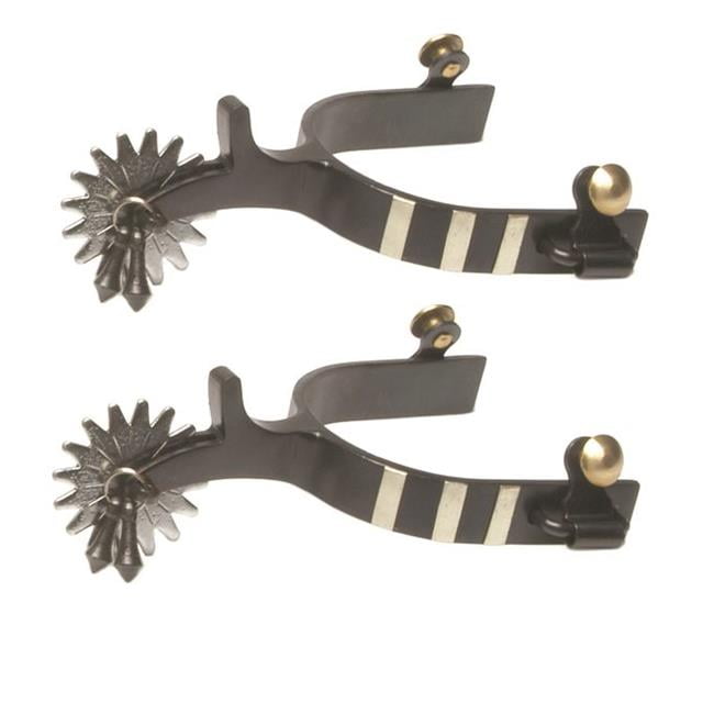 Click here for Jacks 11031 Black Steel Jingle Bob Spurs prices
