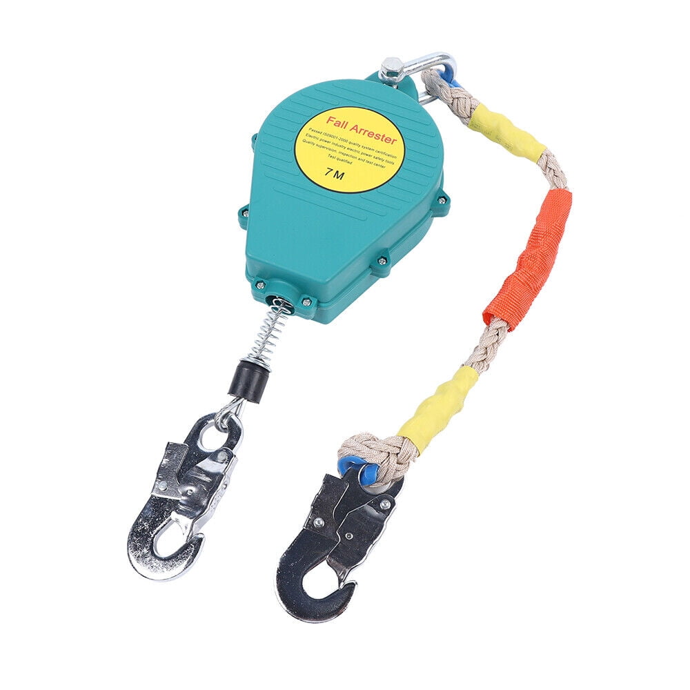 23FT Self Retracting Lifeline Fall Arrester Anti Falling Device ...