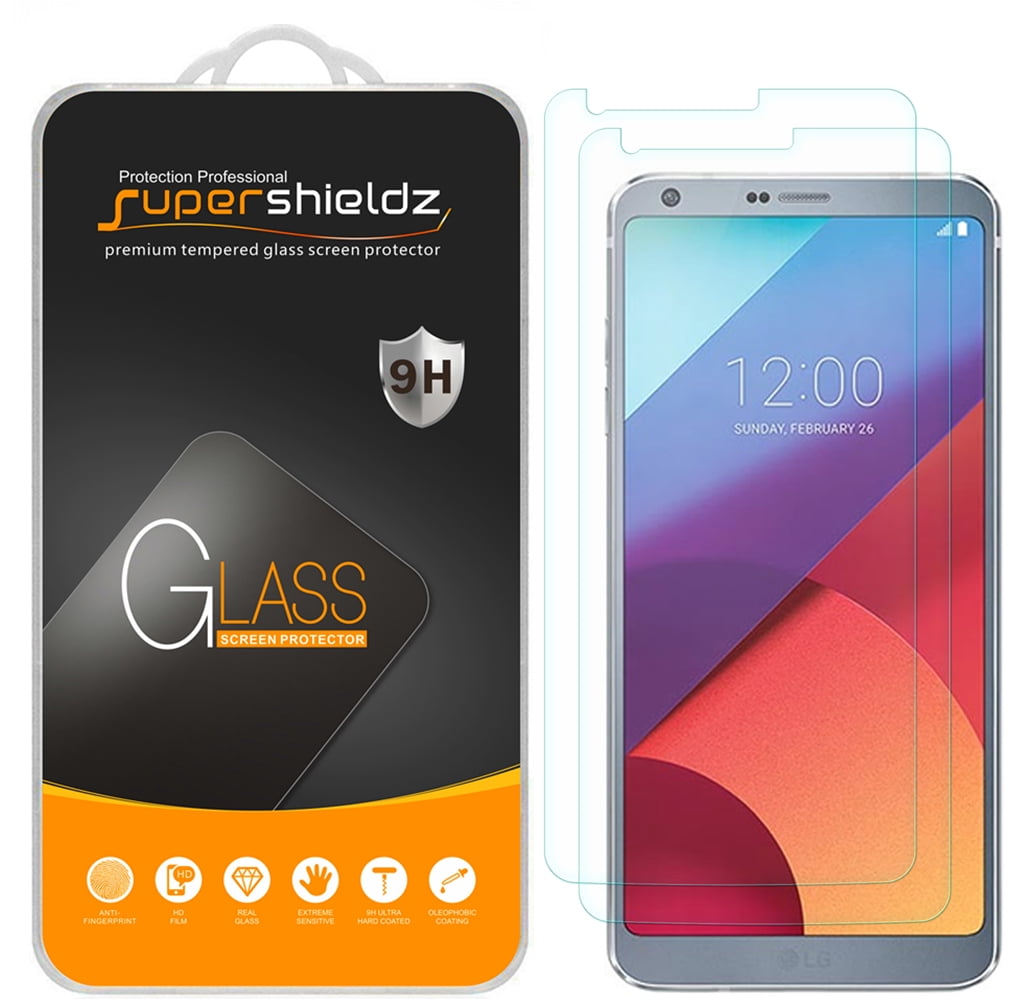 [2-Pack] Supershieldz for LG G6 / G6 Duo Tempered Glass Screen ...