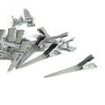 Cousin DIY 1.75 in Single Prong Metal Hair Clip, Bulk Pack of 33 ...