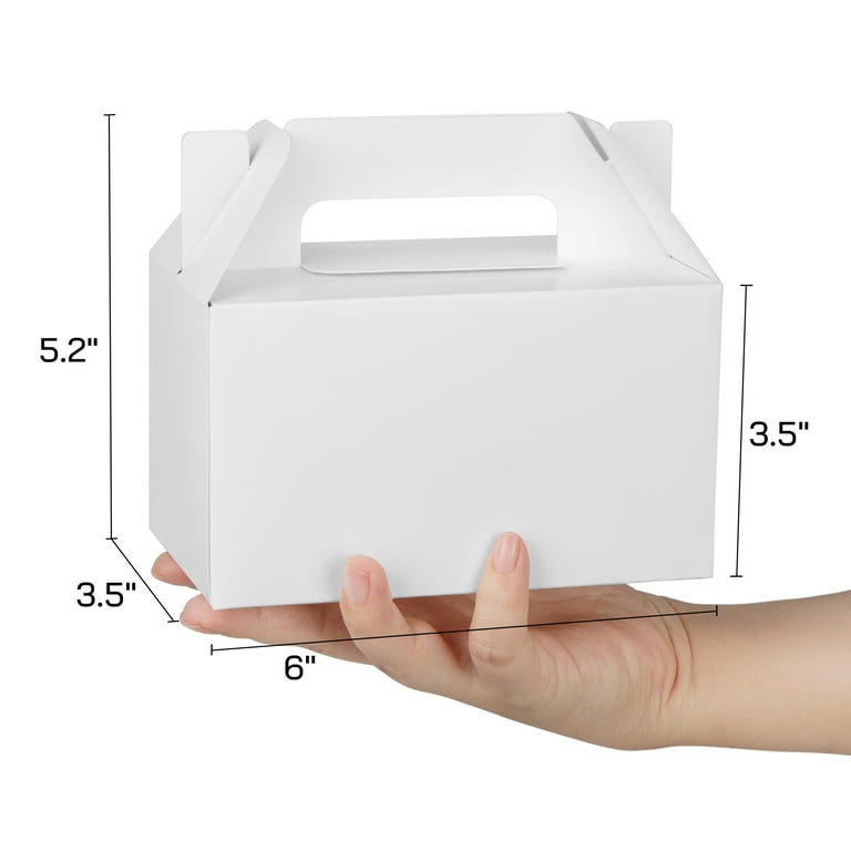 White Party Favor Boxes