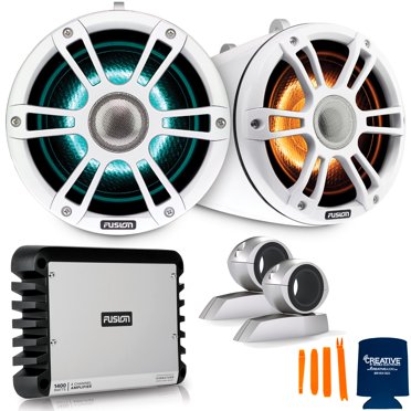 Fusion El-f653g 6.5in Speakers Gray 80 Watts - Walmart.com