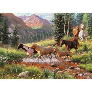 Cobble Hill Bull Moose By Artist Robert Bateman 500 Piece Jigsaw Puzzle ...