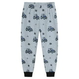 FEDPOP Toddler Boys Tractor Pajamas Long Sleepwear Kids Pjs Size 4T ...
