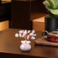 1PC Crystal Tree Figurine Desktop Dress Up Desktop Ornament For Shelf ...