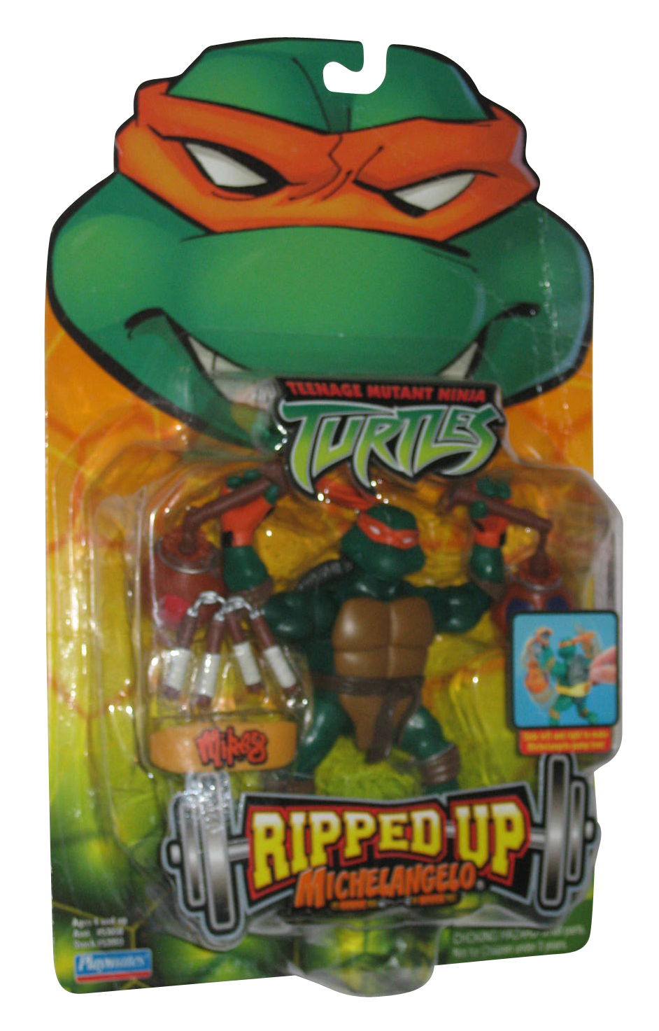Teenage Mutant Ninja Turtles Ripped Up Raphael Figure Action Figures ...