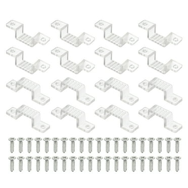 200pcs LED Rope Light Clips Holder Mounting Rope Light Mounting Clips ...