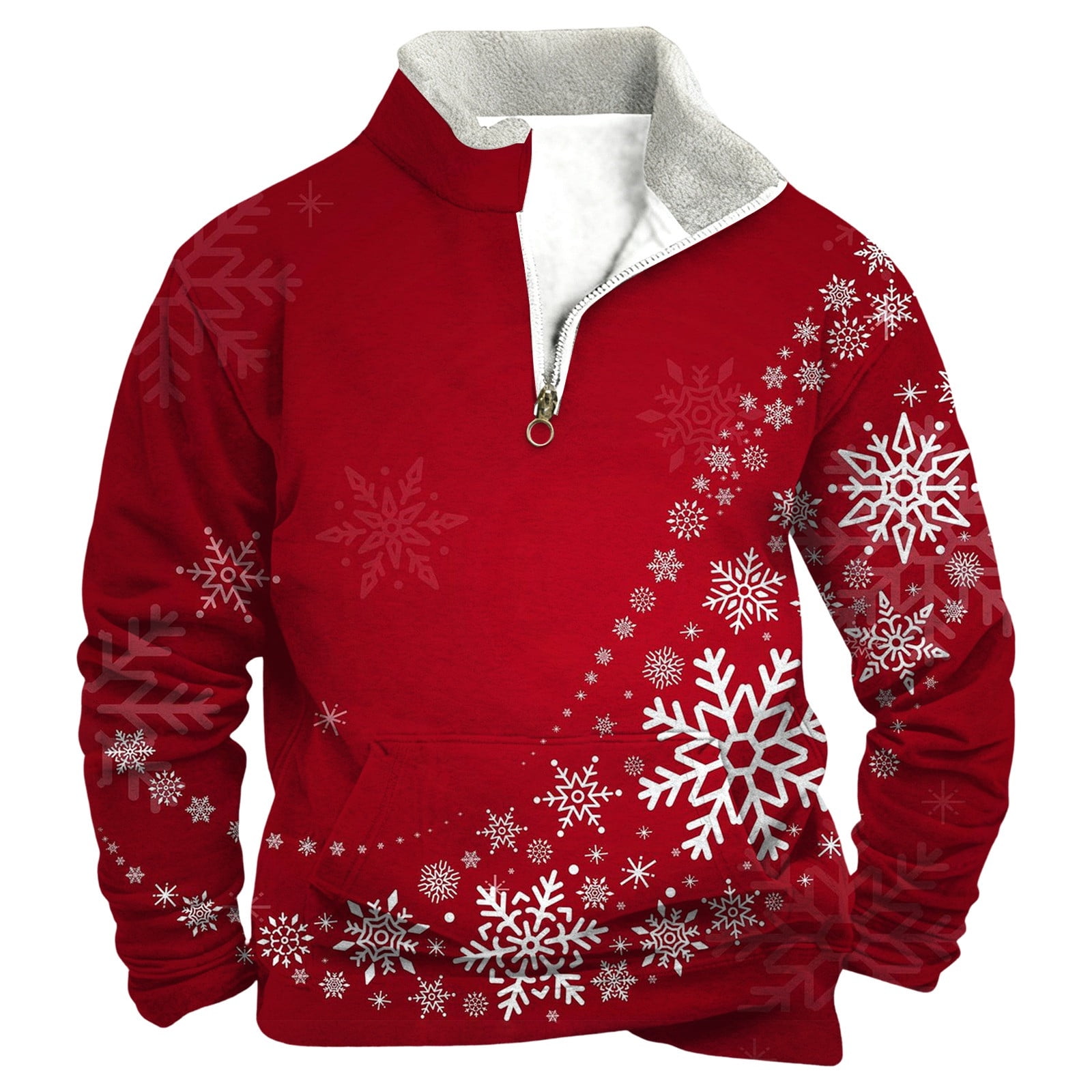 Click here for Daznico Christmas Decorations mens Thermal Half Zi... prices