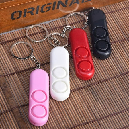 Portable Two Speakers Safety Alarm key ring; Safety Apparatus with Key ...