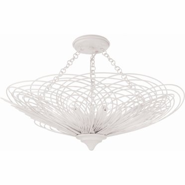 Minka Metropolitan - Splendour - 4 Light Semi-Flush Mount-14 Inches ...