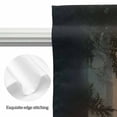 Bear Fishing Swag Curtains Valance and Tier Set, Forest Stream Animals ...